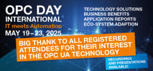 Available: Recordings & Presentations from OPC Day 2025 - International - OPC Foundation